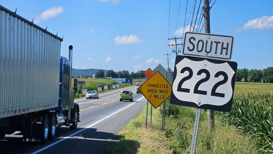 A look at plans to add lanes, roundabouts to stretch of Route 222 in ...