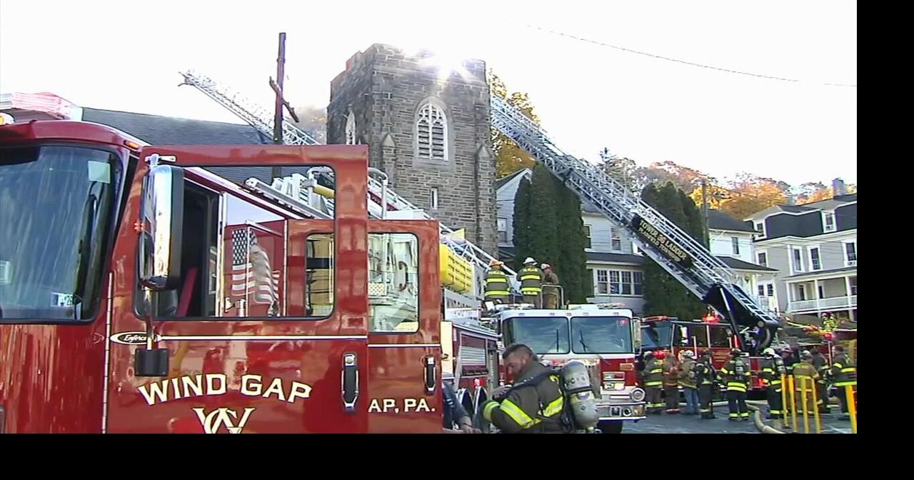 Crews battle fire at century-old church in Bangor, neighbor alerted 911 ...