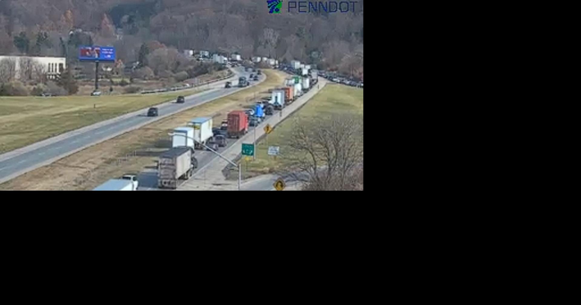 Multi vehicle crash on I-78 ties up traffic | Traffic | wfmz.com