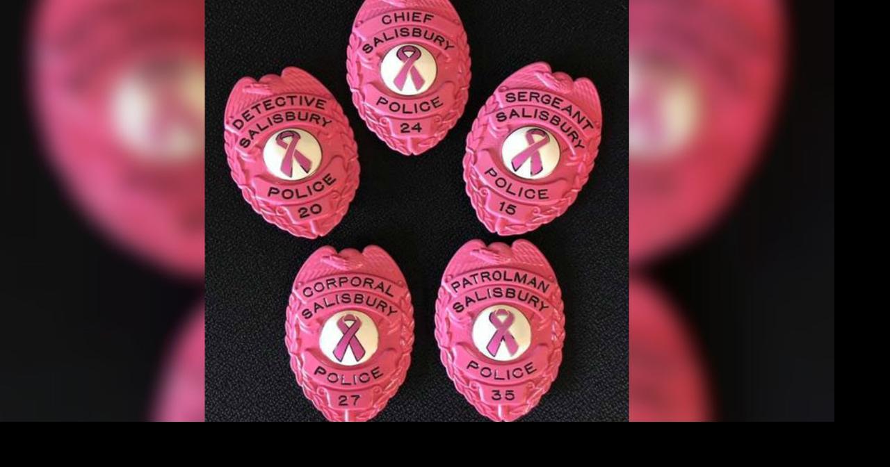 Salisbury Township cops to wear pink badges for Breast Cancer Awareness ...