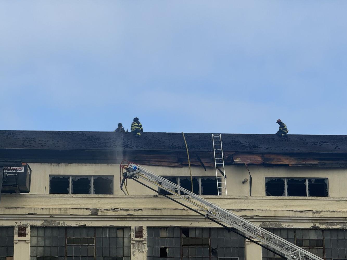 Fire breaks out at former Dixie Cup Factory | Northampton County | wfmz.com