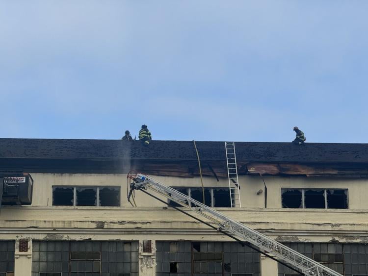 Fire breaks out at former Dixie Cup Factory | Northampton County | wfmz.com