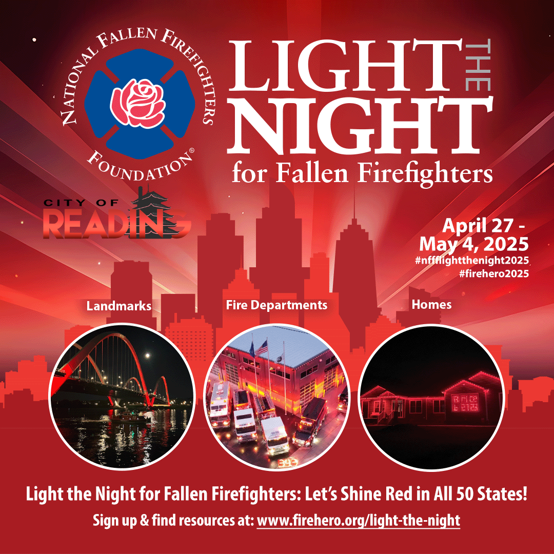 Landmarks in Reading to be illuminated in red to honor of fallen ...