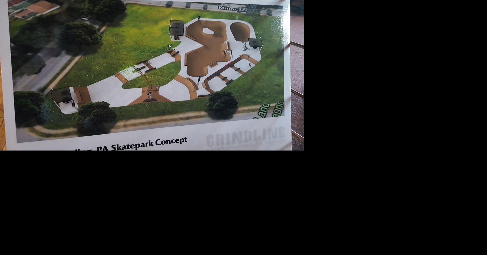 Supporters enthusiastic about Reading skatepark plans | Berks Regional ...