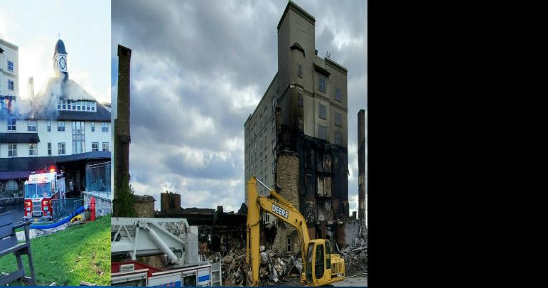 Fire crews being vigilant for hot spots at Pocono Manor | Poconos and ...