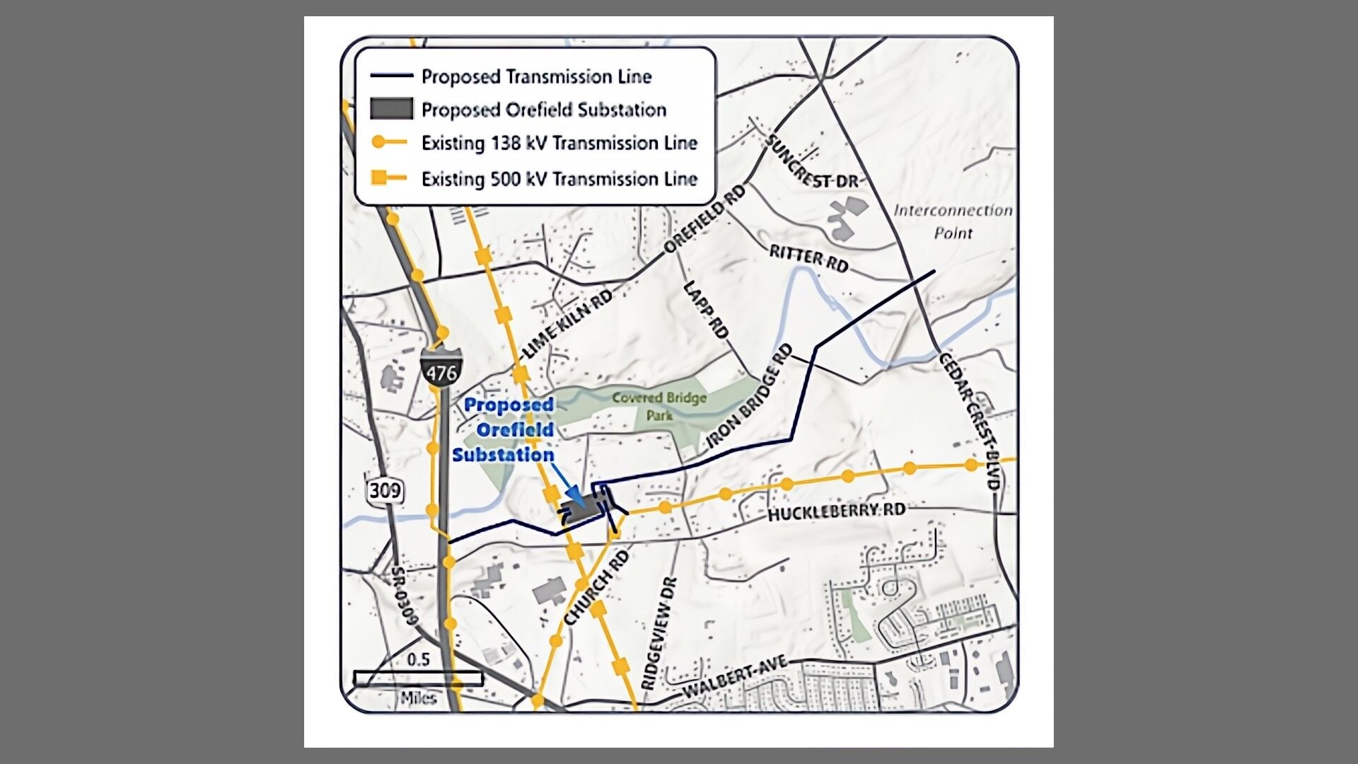 PPL proposes new electric lines, substation near possible S. Whitehall ...