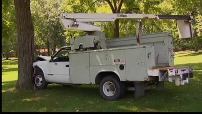 Man thrown from bucket truck in crash | Lehigh Valley Regional News ...