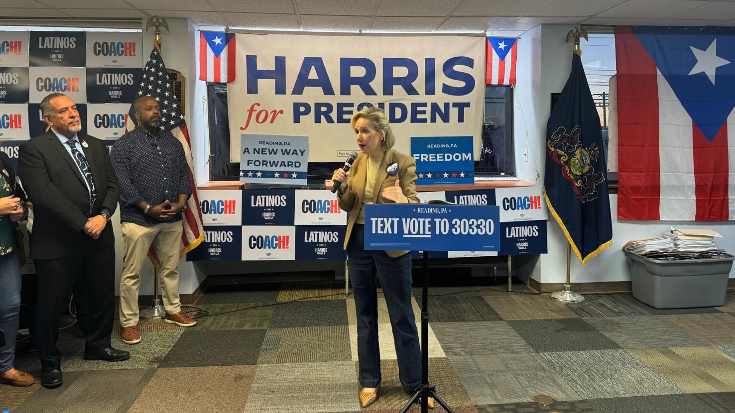 Gwen Walz visits Reading, discusses importance of Latino communities ...