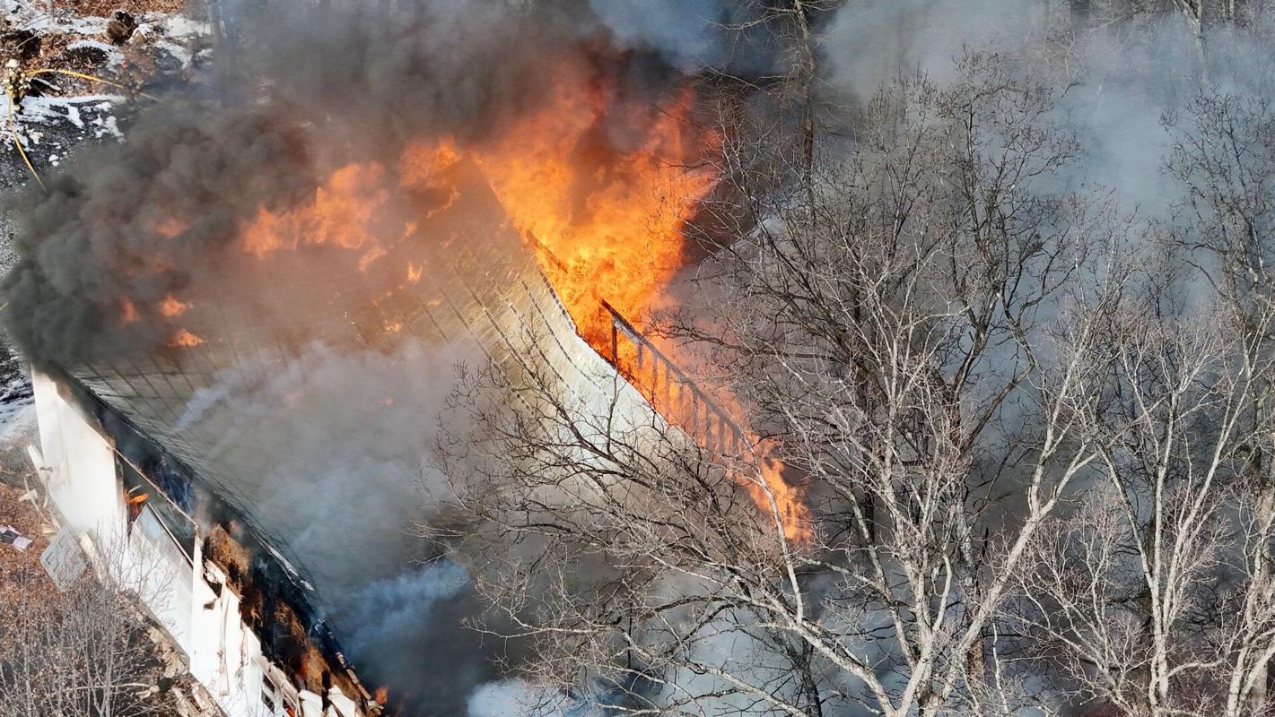 Multiple fire trucks on scene to contain flames at Lehigh County ...