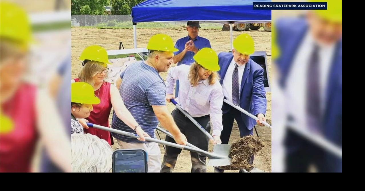 Groundbreaking ceremony held for Reading skatepark | Berks Regional ...
