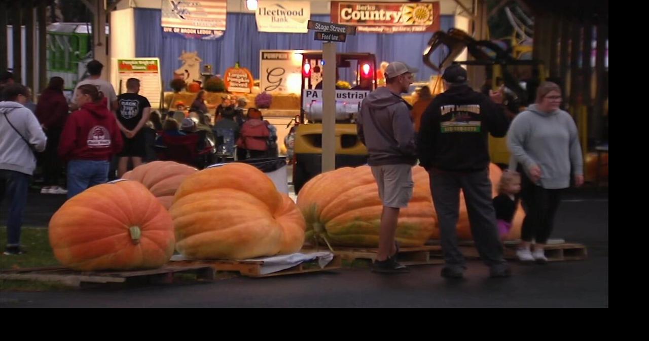 Prize of the patch: Oley Valley Fair kicks off with pumpkin weigh-in ...