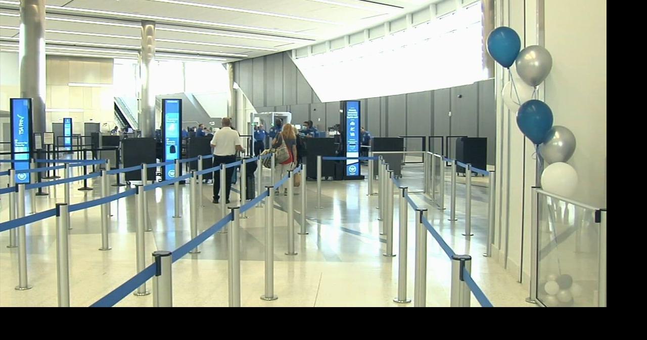 LVIA opens newly expanded terminal connector, TSA checkpoint | Lehigh ...