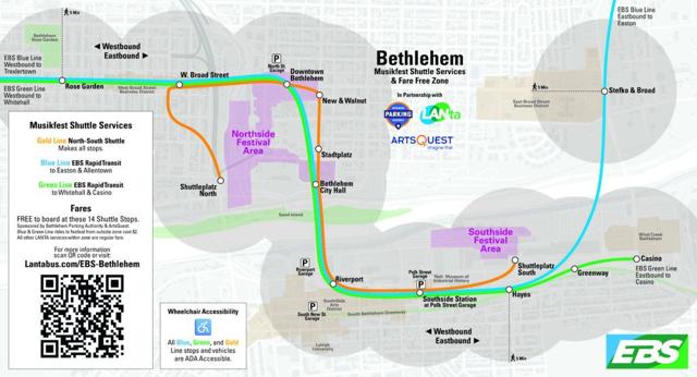 Free LANTA bus service returns for Musikfest 2025 | Entertainment News ...