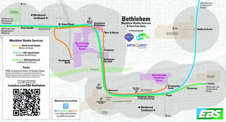 Free LANTA bus service returns for Musikfest 2025 | Entertainment News ...