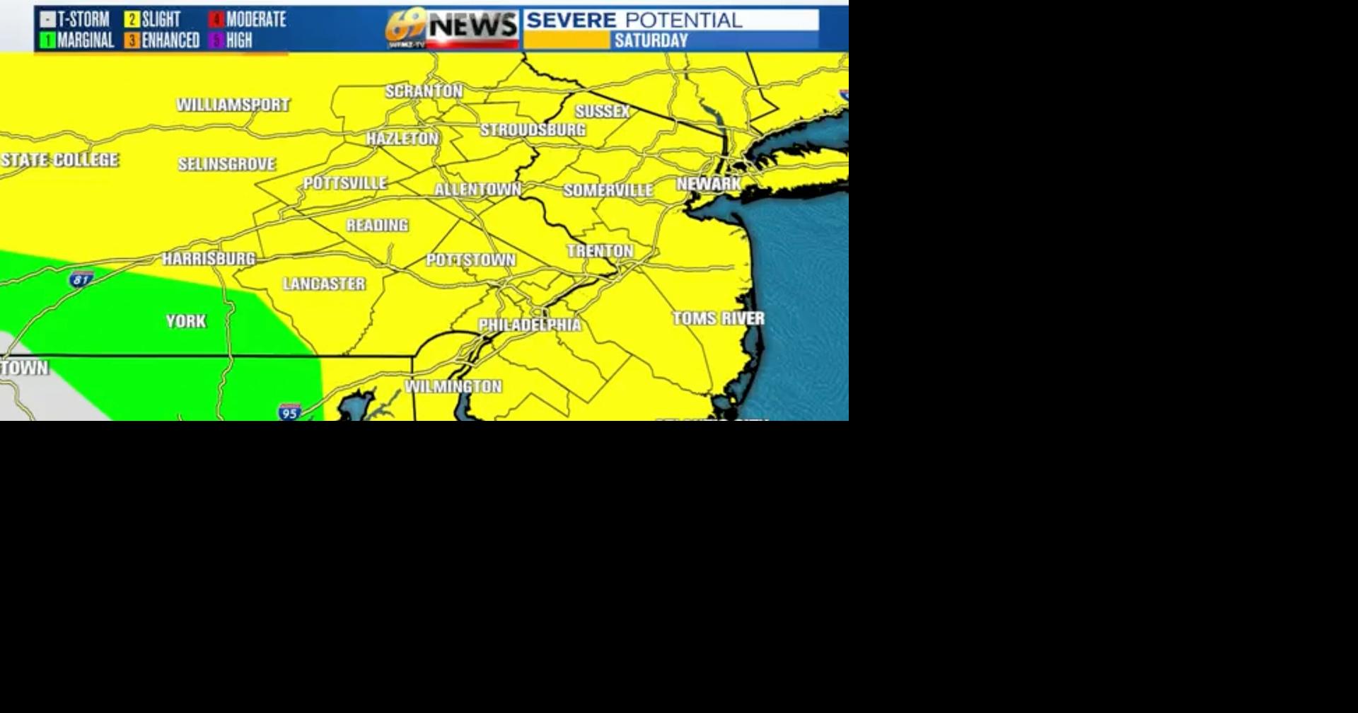 A surge of warmth and wind for Saturday, but a few showers and a gusty ...