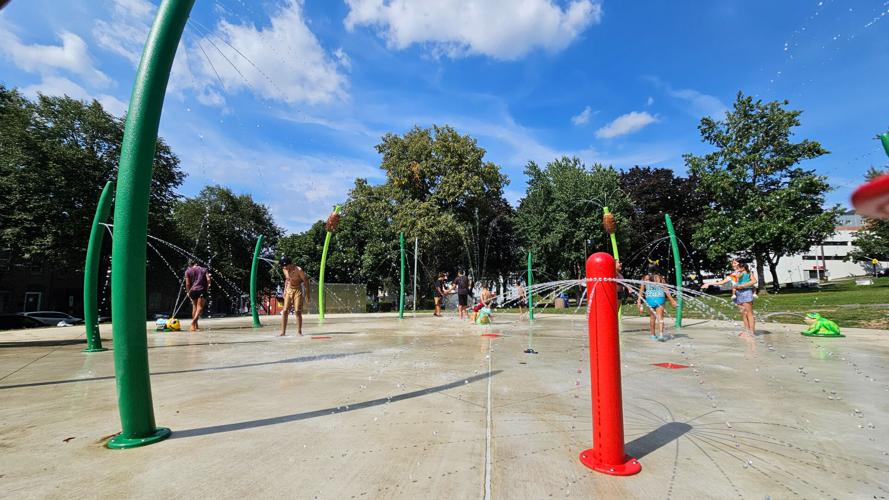 Reading splash pad season extended due to heat expected this week ...