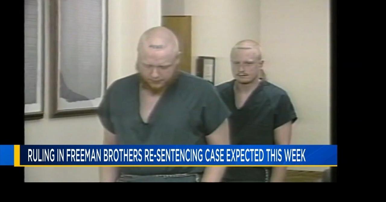 Freeman brothers await leniency plea ruling in 1995 murder case ...