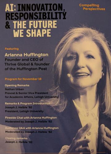 Compelling Perspectives: Lehigh University talk on AI brings Arianna ...
