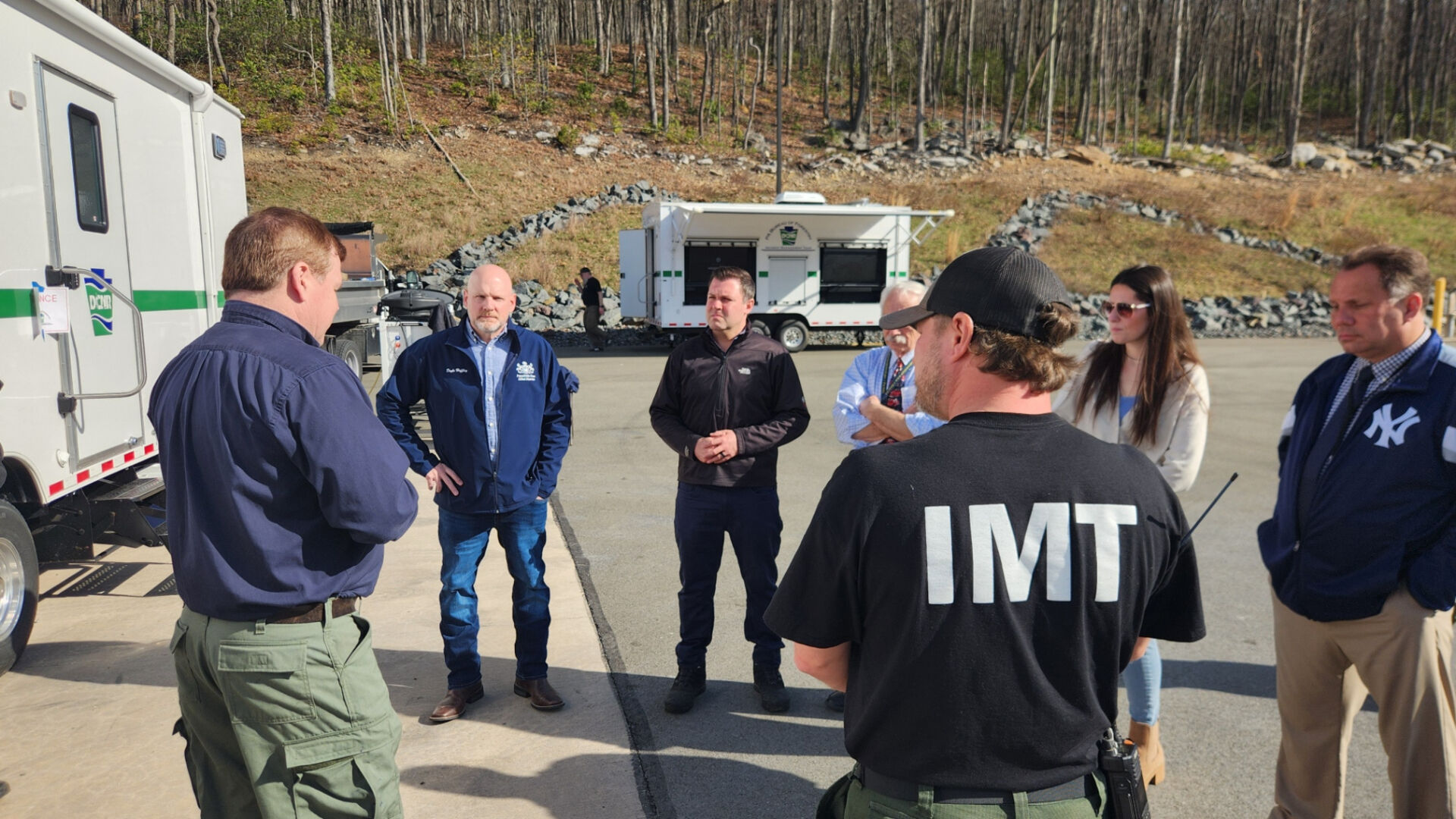 Congressman Ryan Mackenzie visits firefighters near site of Bear ...
