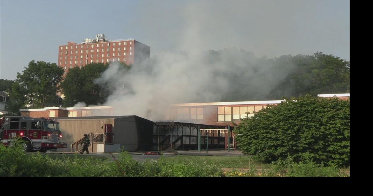 Fire tears through mobile classrooms at Union Terrace Elementary in ...