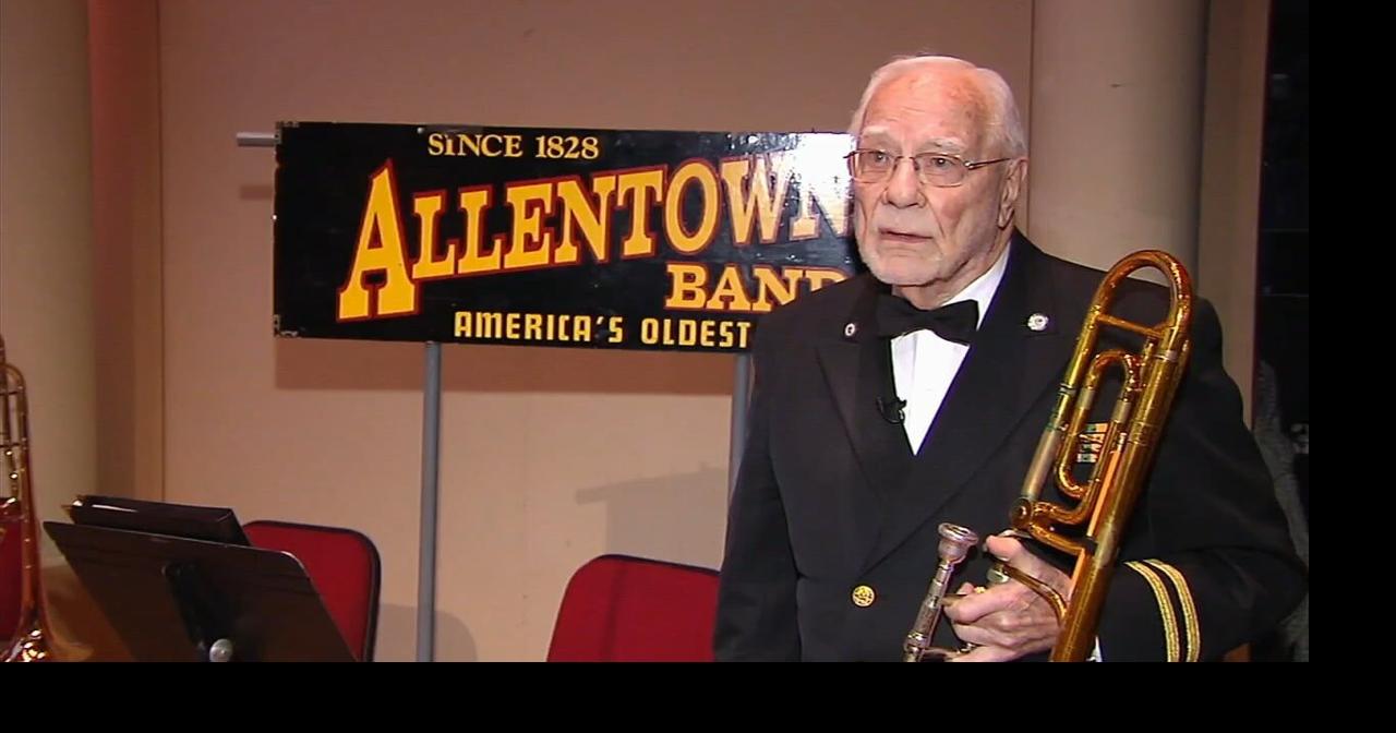 95-year-old musician celebrates 80 years with the Allentown Band ...