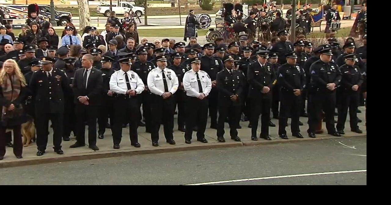 Law enforcement agencies from across the country honor fallen officer ...