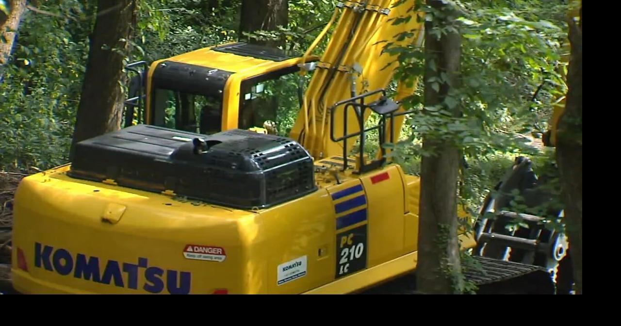 Work underway to clear log jam near Douglassville Bridge | Berks ...