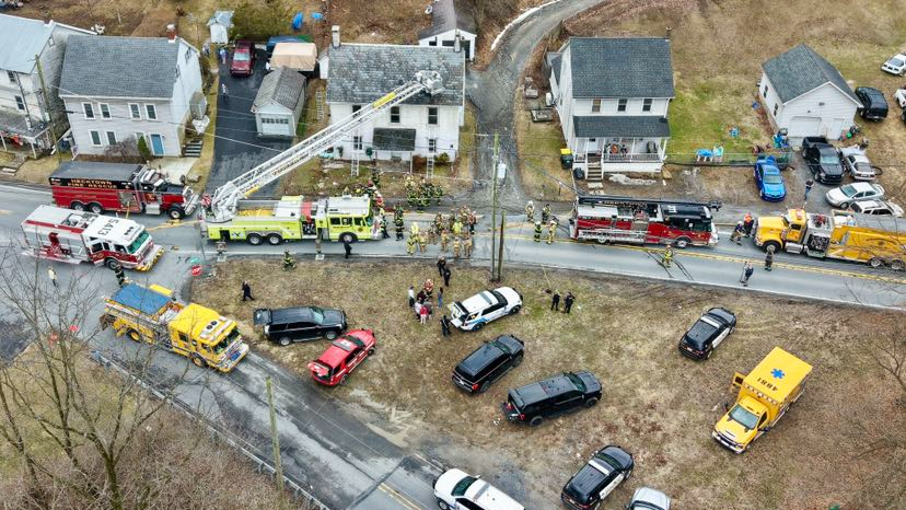 Crews control attic fire at vacant home in Bushkill Township | Nazareth ...