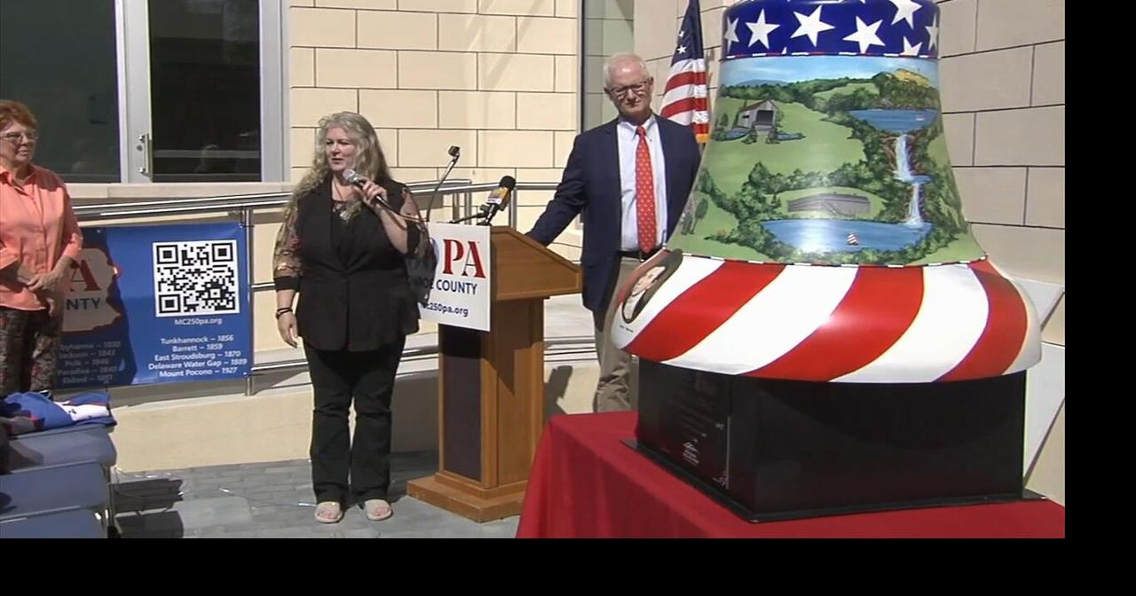 Custom-designed bell unveiled at Monroe Co. historical association for ...