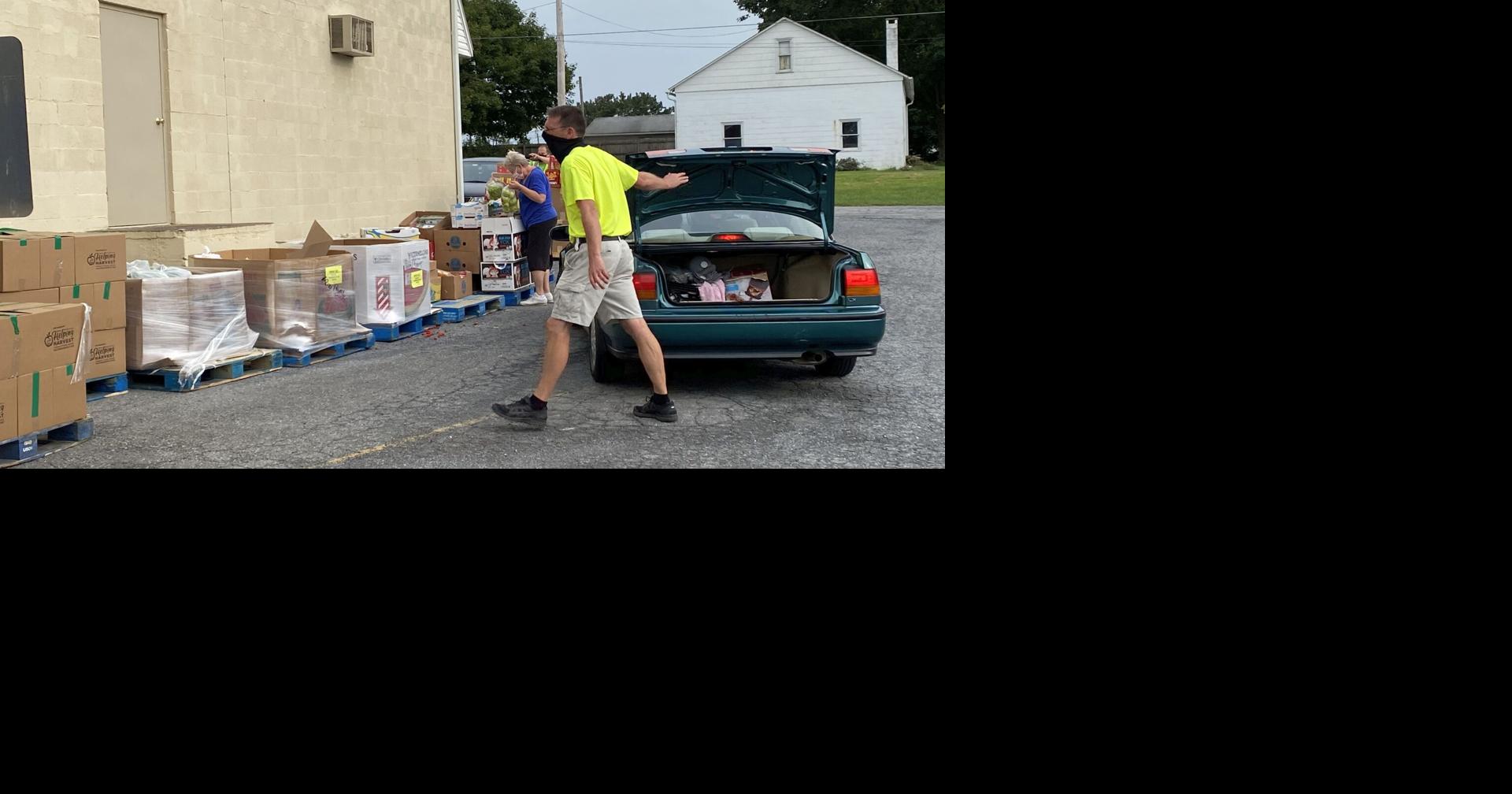 Kutztown food distribution happens despite COVID scare | Berks Regional ...