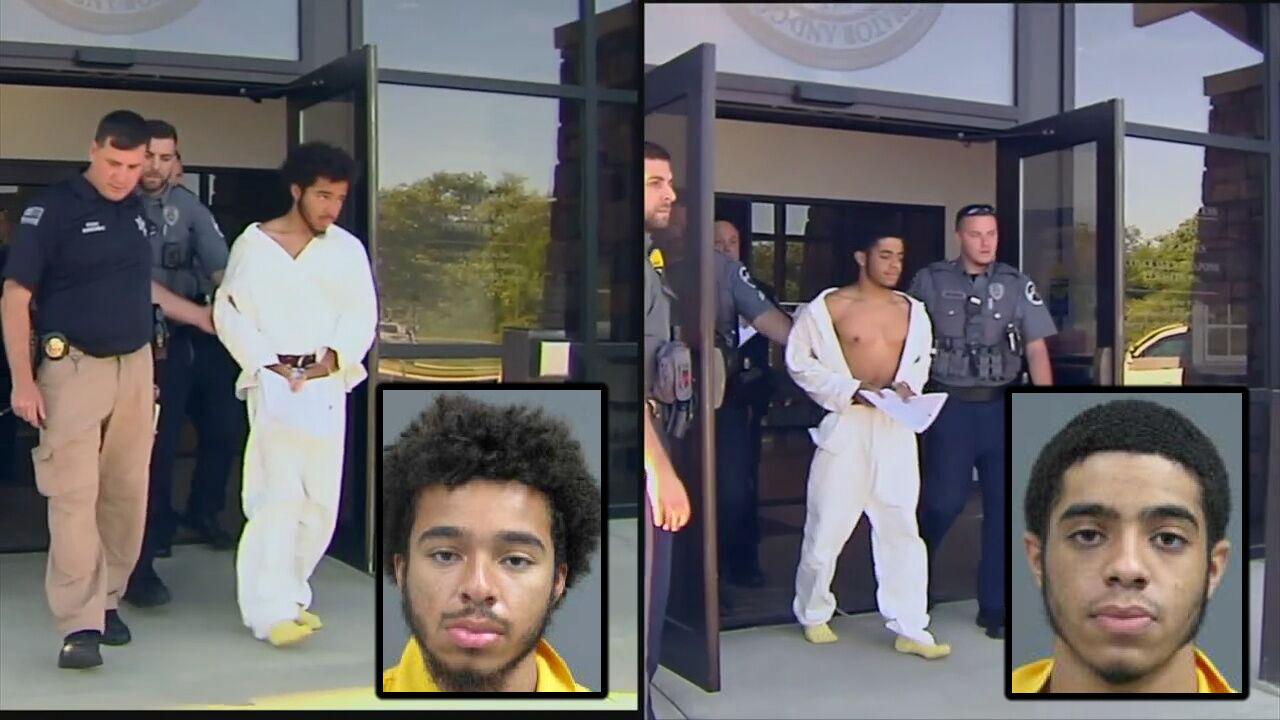 Anthony Gamble and Joshua Gamble mug shots walk Richland Township ...