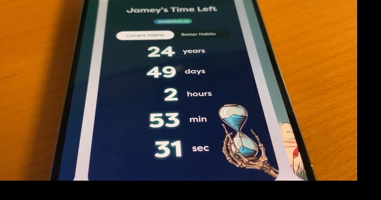 What the Tech? "Death Clock" app claims to predict your death date ...