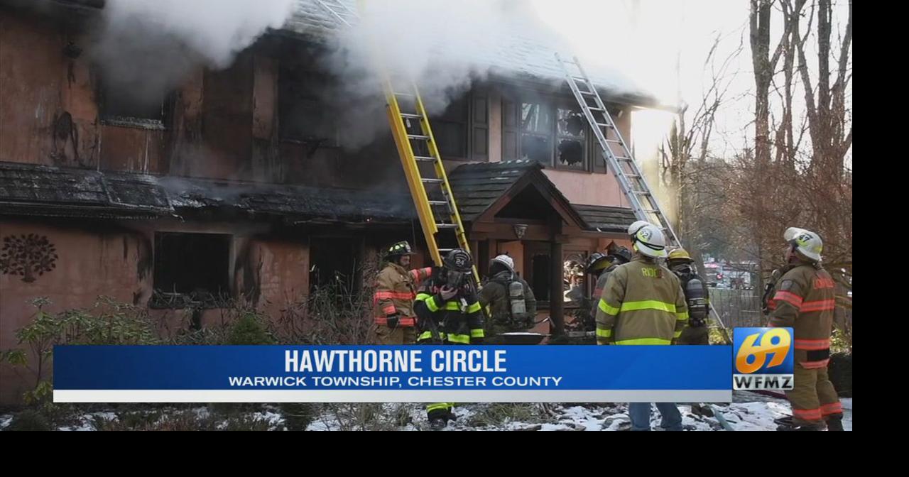 Crews from 3 counties battle house fire in Chester County ...
