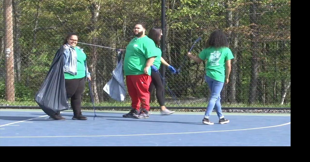 Volunteers clean park in Hazleton for United Way's Day of Caring ...