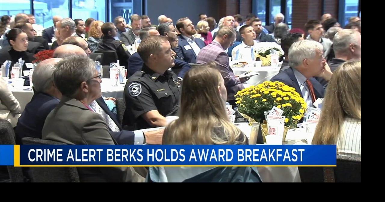 Crime Alert Berks County holds annual awards breakfast | Berks Regional ...