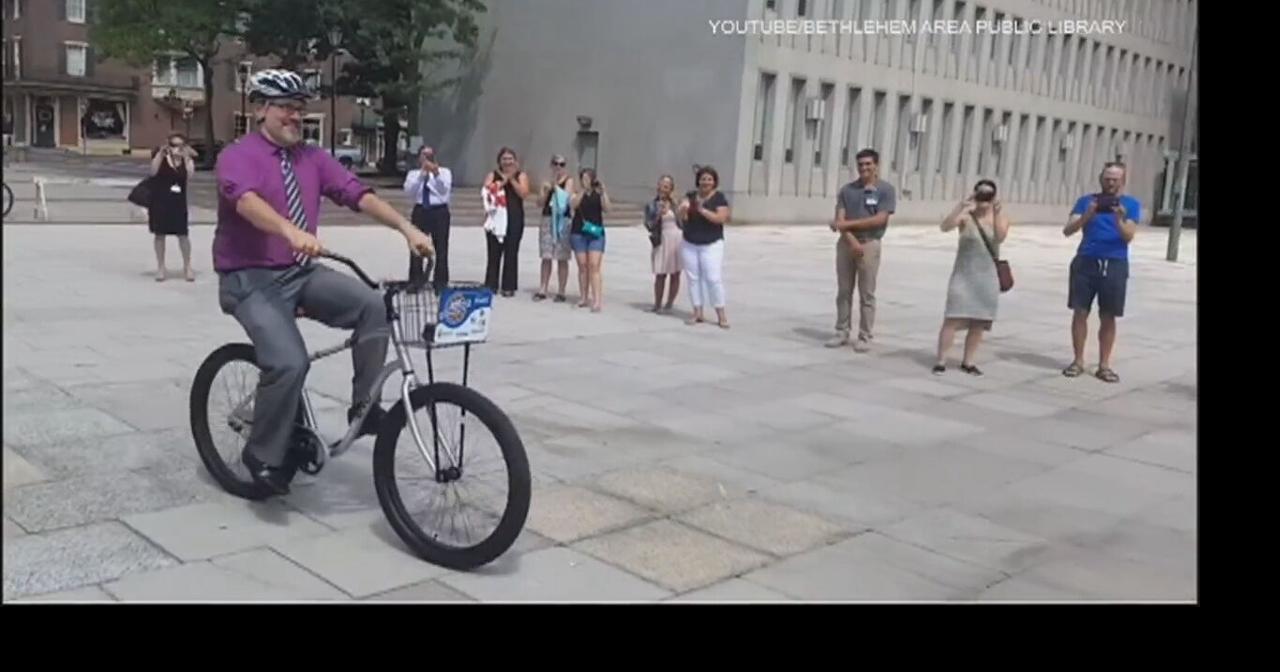 Borrow a bike from the Bethlehem library | Good News | wfmz.com