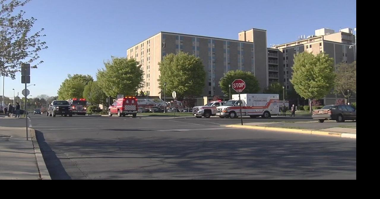 Firefighters douse fire at Gross Towers West apartment building in ...