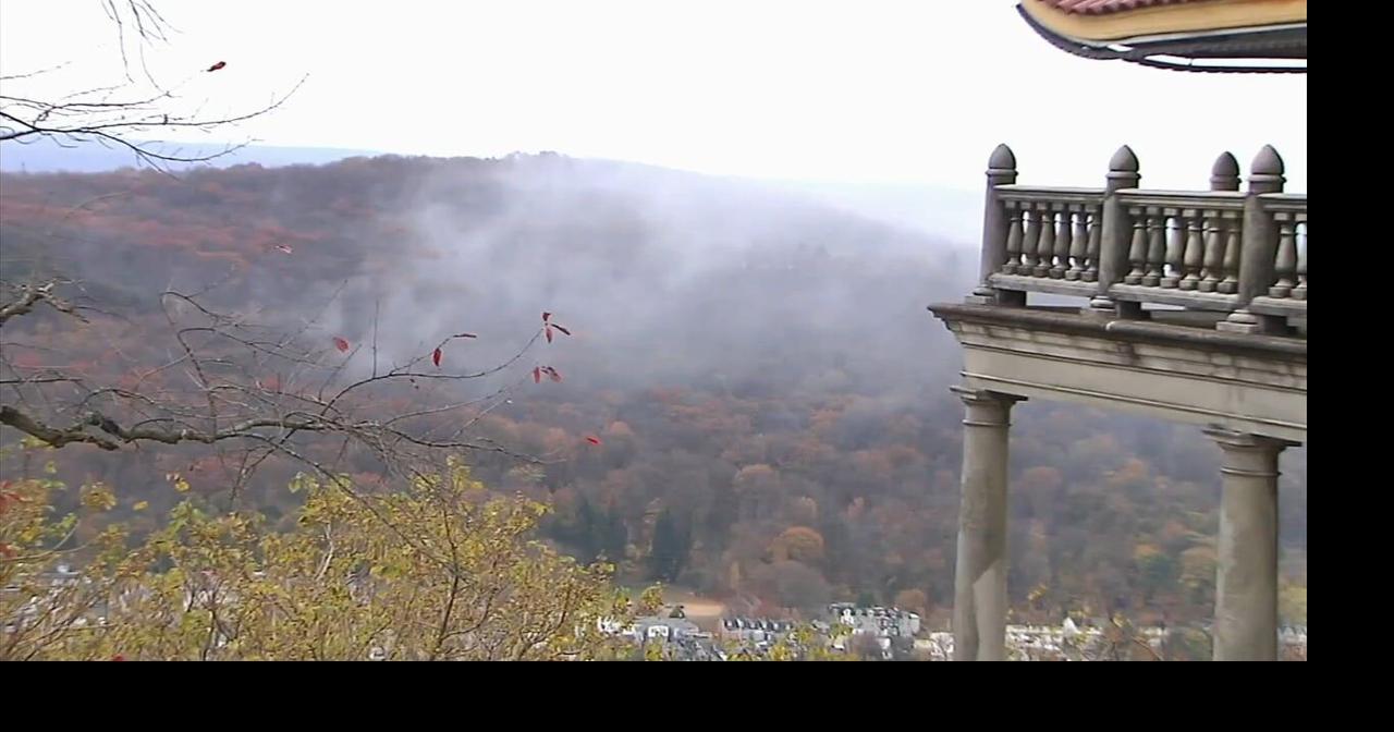 Neversink Mountain brush fire is down to 120 acres from 170 acres ...
