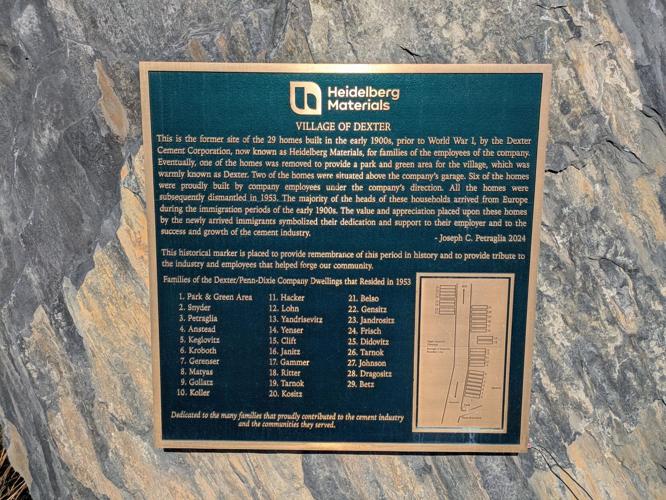 Remembering Dexter Village: Cement company honors Nazareth-area ...