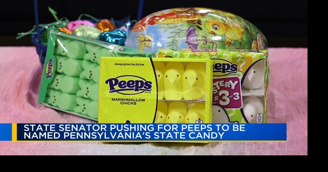 State senator proposes Peeps as state candy, rivals Hershey's Kisses ...