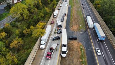 Crash involving tractor-trailer in Lower Saucon ties up traffic on I-78 West | Lehigh Valley ...