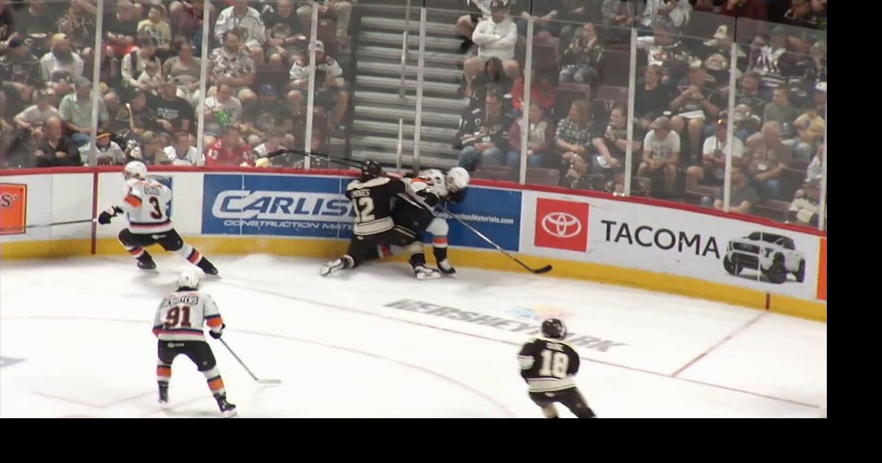 Zayde Wisdom scores a pair of goals as Phantoms even Calder Cup series ...