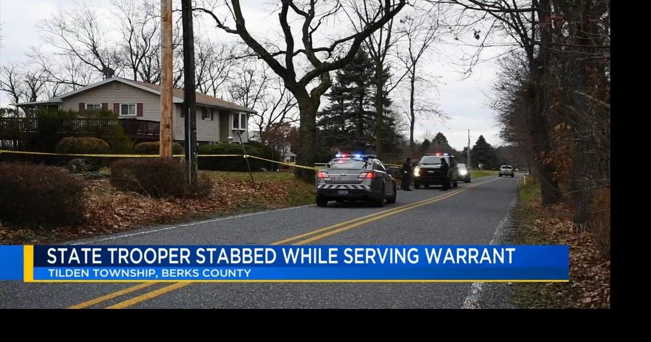 Pennsylvania State Trooper stabbed in Tilden Township | Berks Regional ...