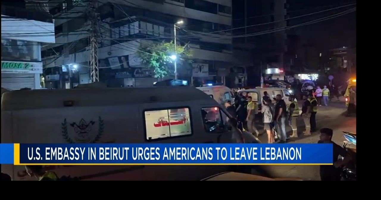 US Embassy in Beirut asks Americans to leave Lebanon | AP International ...