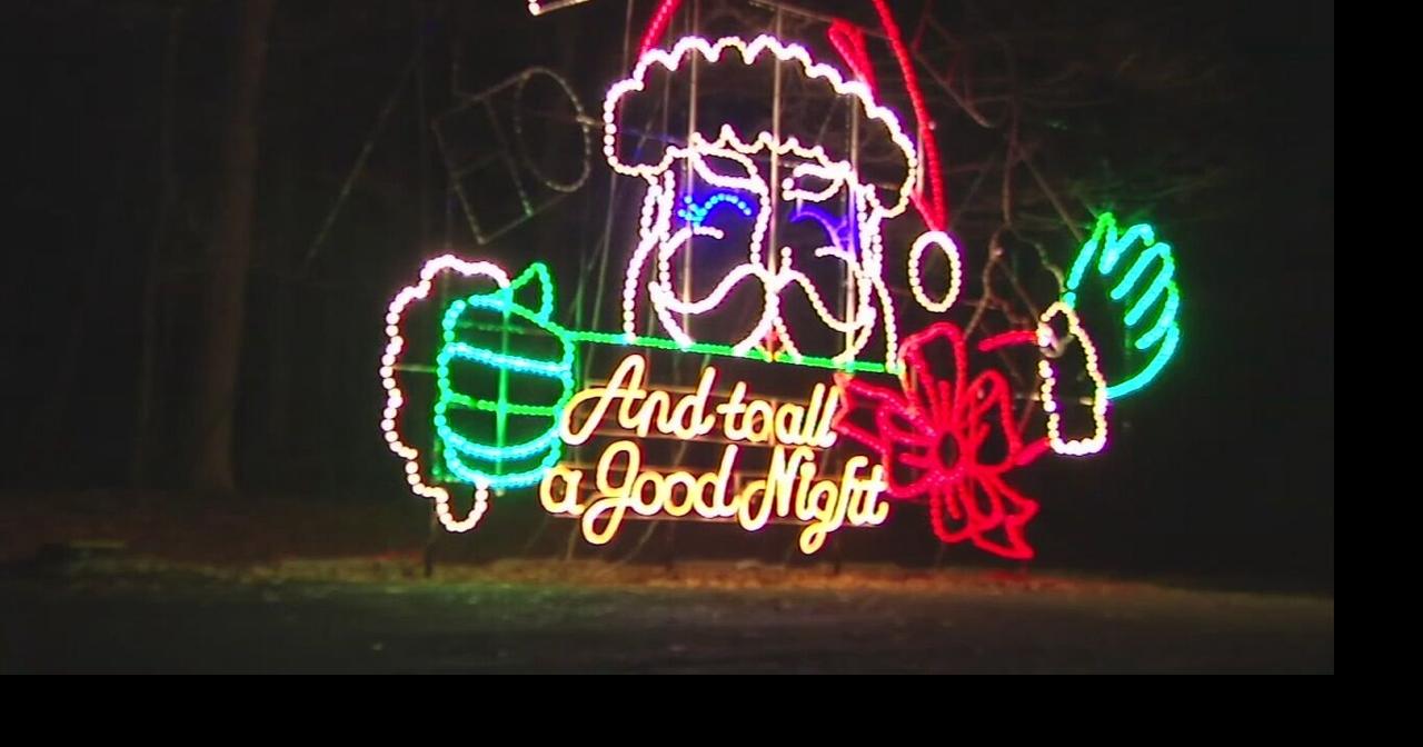 Drive-thru light show in Jim Thorpe dazzles while raising money for ...