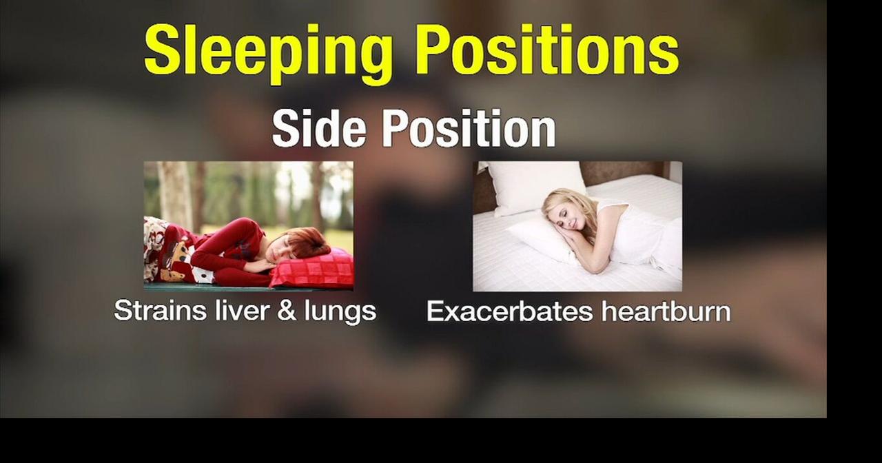 Sleeping and heart health: Best sleeping positions | Life Lessons ...