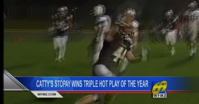 Catasauqua's Stopay wins Triple Hot Play of the Year | News | wfmz.com