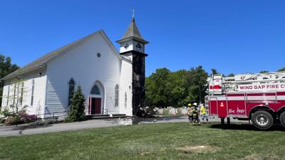 Pastor reacts to century-plus-old church catching fire, official says ...