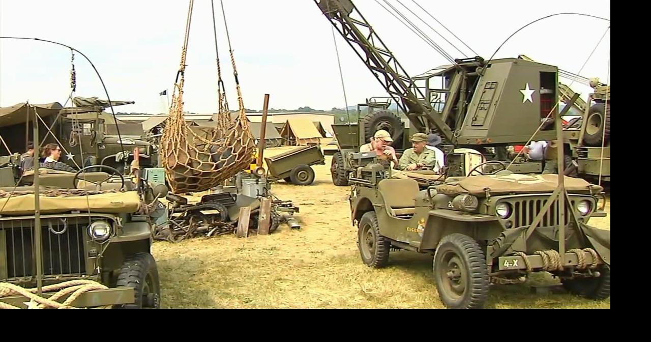 Privately owned military vehicles on display at World War II Weekend ...
