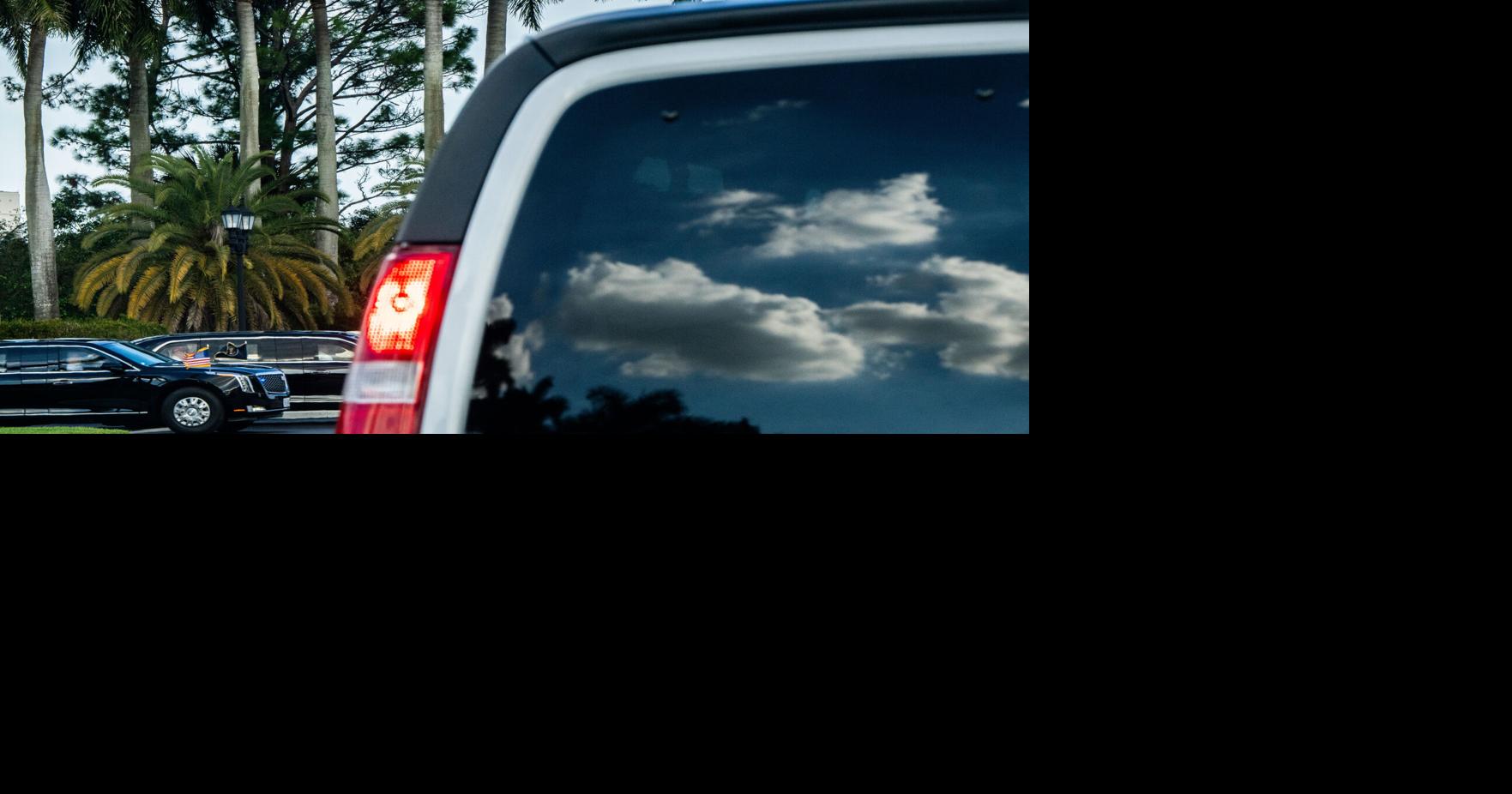 Trump's motorcade in Florida rerouted due to 'suspicious object' | US ...